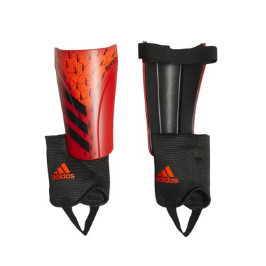 New Adidas Predator Match Shin Guard Solar Red Black Medium 11162 ...