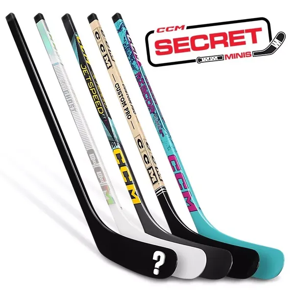 CCM Secret Mini Hockey Stick 2024 - (2) Unopened Random Sticks ...