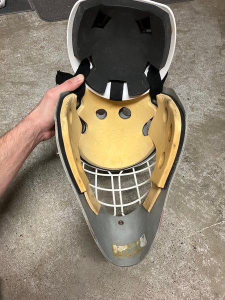 Heaton Brodeur Sr Large Goalie Mask | SidelineSwap | Buy and Sell on ...