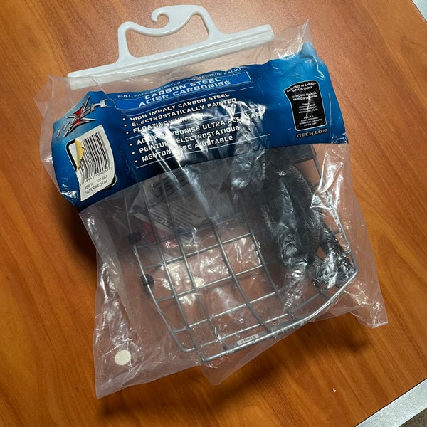 NEW Medium Itech RBE III Silver Cages, Visors & Shields Full Cage ...