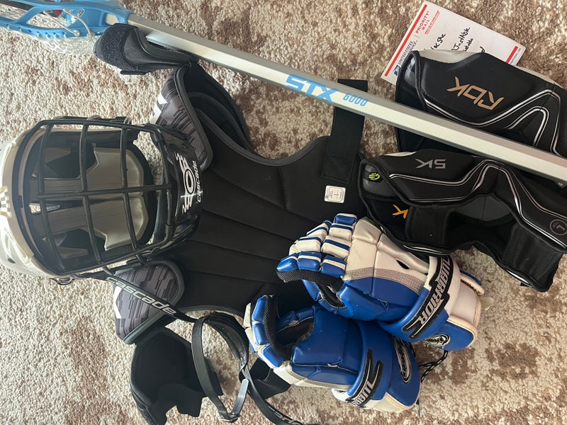 Lacrosse Equipment. Full Set Up! Meets NOCSAE Standards . Gear Lax ...