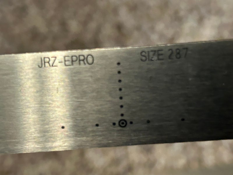 JRZ EPRO skate blades 287 brand new | SidelineSwap | Buy and Sell on ...