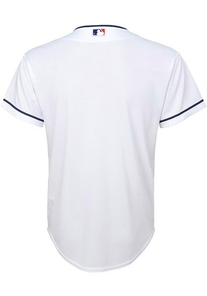 Nike CLEVELAND INDIANS Throwback Home White Jersey Men's Large Brand ...