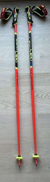 50in (125cm) Leki Racing TRIGGER 3D WCR TBS Ski Poles (Used ...