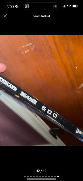 Koho Revolution 500 Fiberglass Hockey Goalie Patrick Roy Colorado Avs ...