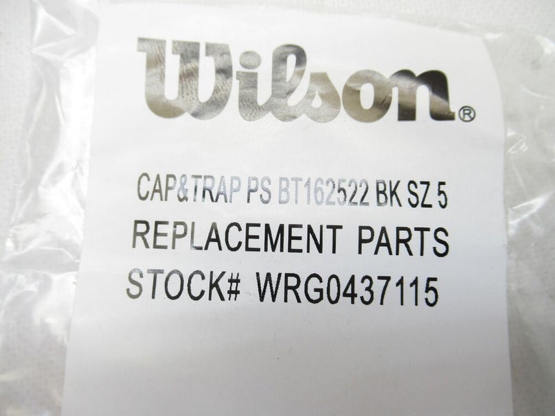 WILSON BLACK PRO STAFF STYLE BUTTCAP FOR TENNIS RACQUETS (#5: 4 5/8 ...