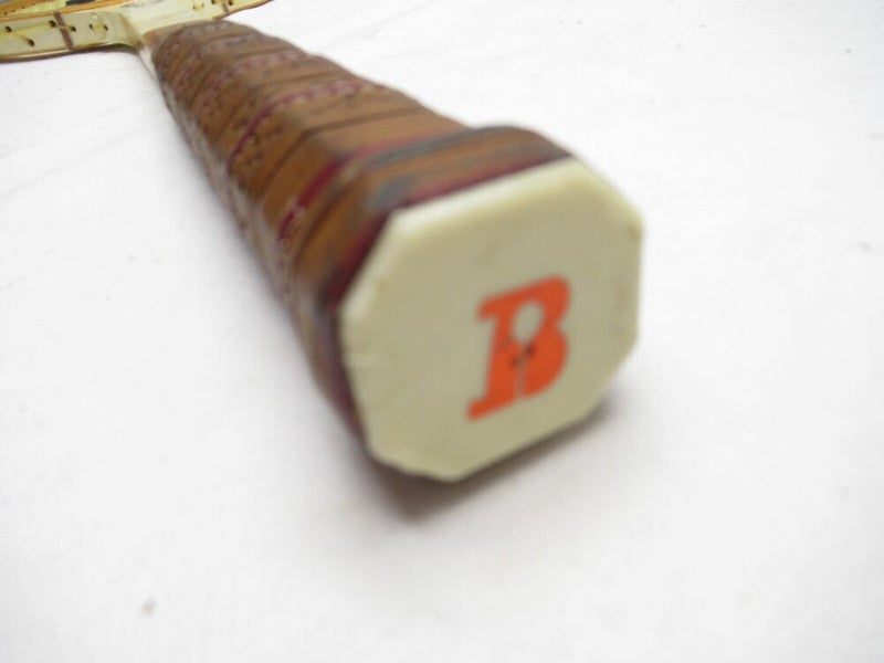 VINTAGE BANCROFT "WINNER" WOODEN TENNIS RACQUET ANTIQUE / DISPLAY ...