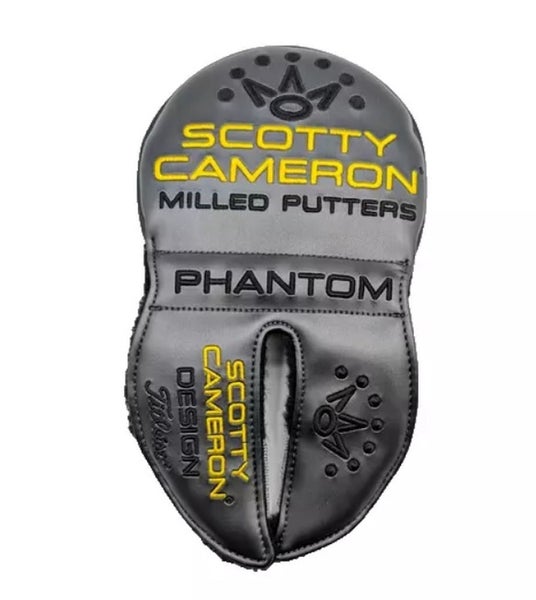 Scotty Cameron Phantom Putter Headcover (Grey/Yellow, Mid-Round, Center ...