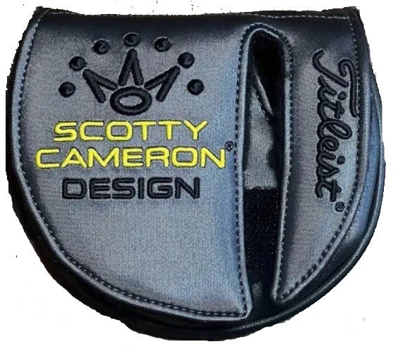 Scotty Cameron Phantom Putter Headcover (Grey/Yellow, Mid-Round, Left ...