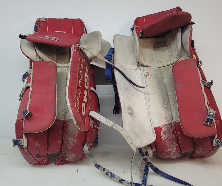 Koho Lefevre Vintage Thibault 34" goalie pads | SidelineSwap | Buy and ...
