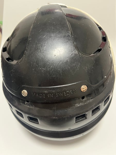 Senior Used Jofa 388 SR - 390 Goalie Mask Pro Stock HM30 Cat Eye Cage ...