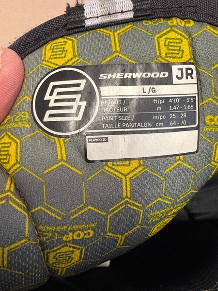 Large junior Sher-Wood RE2 Girdle (Used) | SidelineSwap | Buy and Sell ...