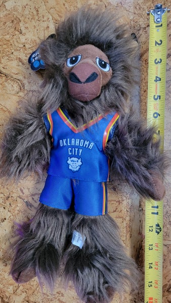OKC Thunder Rumble 12" Mascot Factory Plush Toy (New) | SidelineSwap ...
