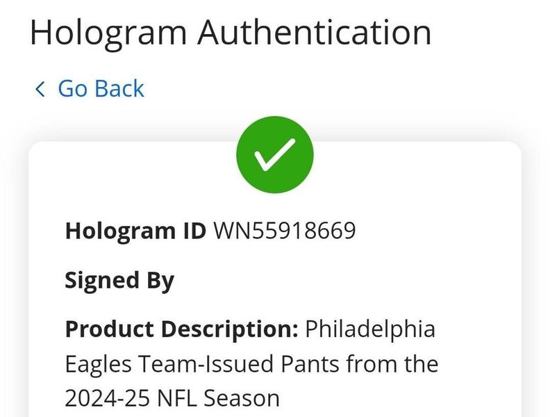 Philadelphia Eagles 2024 THOMAS BOOKER IV #59 (Game Used) White ...