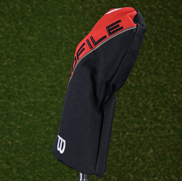 WILSON PROFILE DRIVER HEADCOVER 1 RED / BLACK ~ L@@K!! | SidelineSwap ...