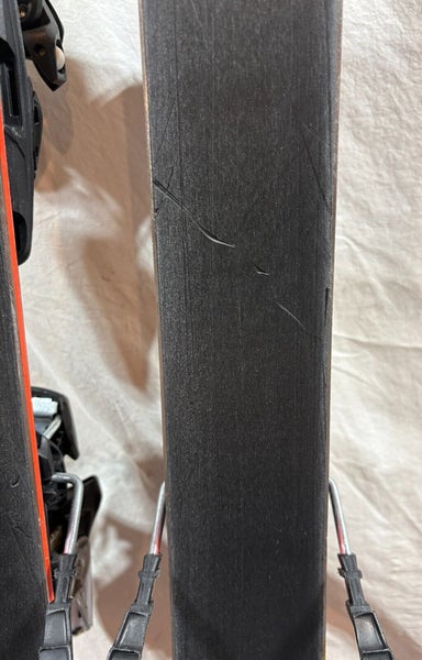 K2 Super Burnin 153cm 121-74-107 Speed Rocker Skis Marker Adjustable ...