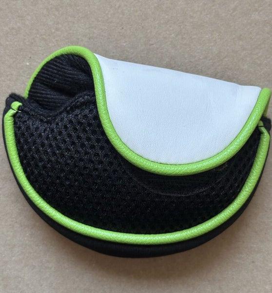 NEW Tour Edge Backdraft GT+ Plus Mallet Style Green/White Putter Cover ...