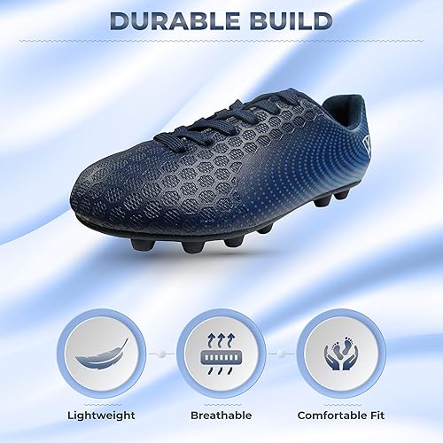 Vizari Stealth Firm Ground Soccer Cleats | Size-Youth-8 | VZSE90033Y-8 ...