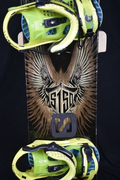 5150 VICE SNOWBOARD SIZE 151 CM WITH K2 LARGE BINDINGS | SidelineSwap ...