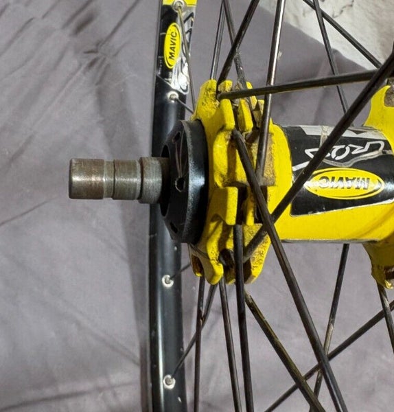 Mavic Cross Ride 28-Spoke Black Aluminum 26" Mountain Bike Rear Wheel ...