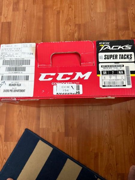New Pro Stock CCM Super Tacks Skate 7 E/A | SidelineSwap | Buy and Sell ...