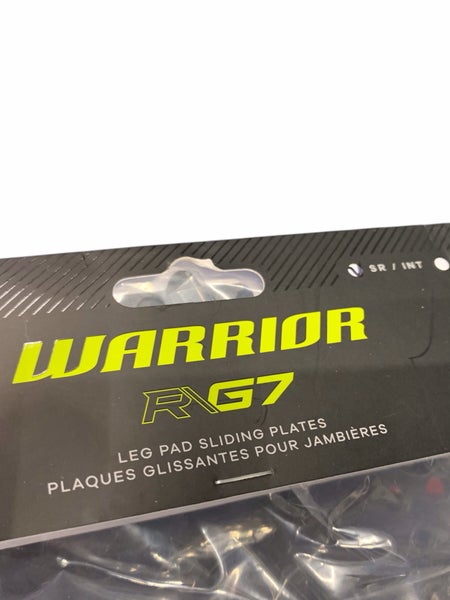 Warrior R/G7 Senior Goalie Slide Plates | SidelineSwap | Buy and Sell ...