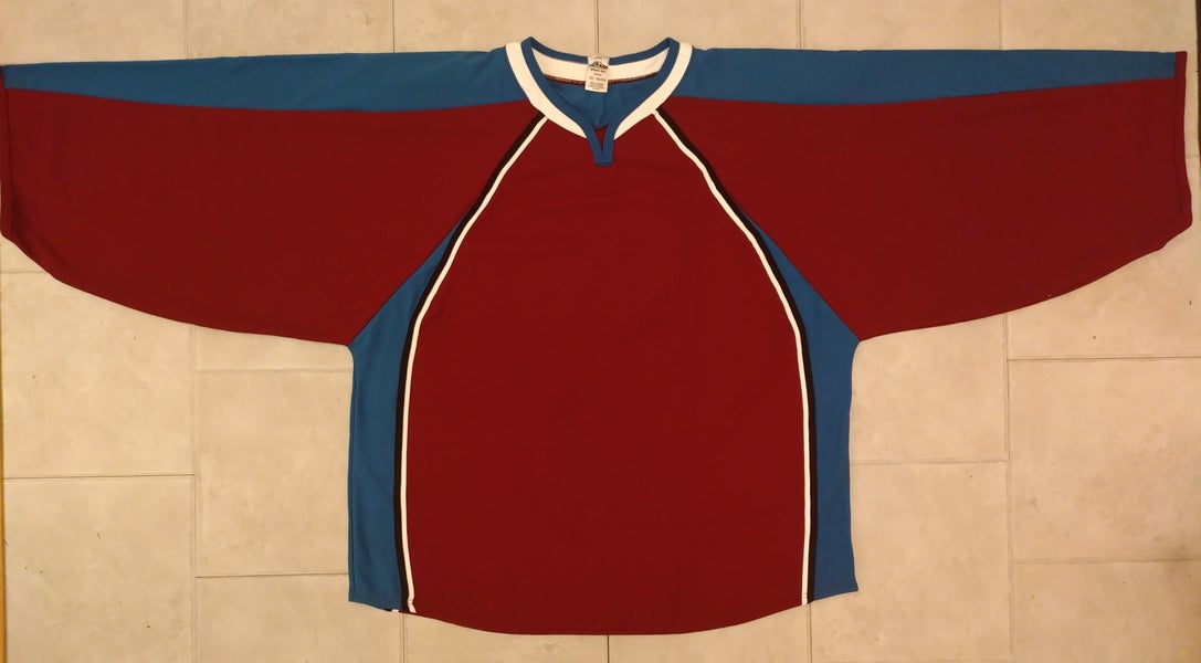 AK H550 "Avalanche" Hockey Goalie Jersey -4XL-NEW-Avs Red ...