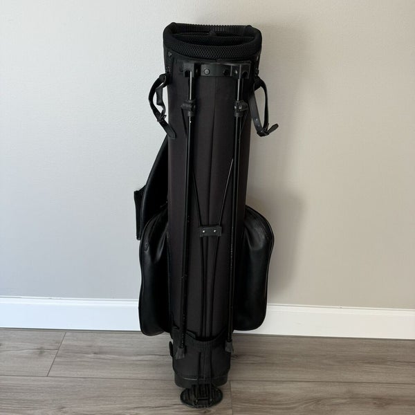 Robin Golf Stand Carry Bag 4 Way Dividers Black White | SidelineSwap ...