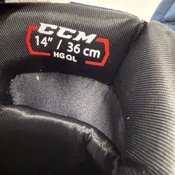 New Navy CCM HGQL Pro Gloves | 14" | Lomberg | SidelineSwap | Buy and ...
