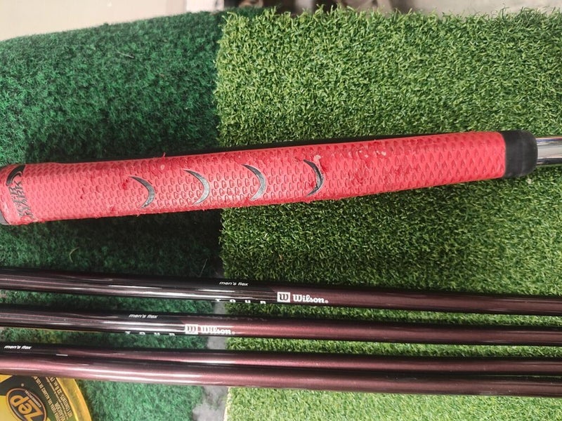 Wilson Tour Control 12m Piece Graphite Regular Flex Complete Golf Set ...