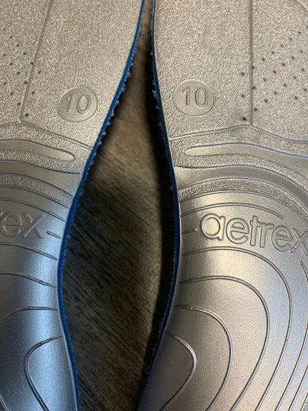 New Bauer Aetrex Skate Orthotic Hockey Insoles Senior Sizes 10 FIT B ...