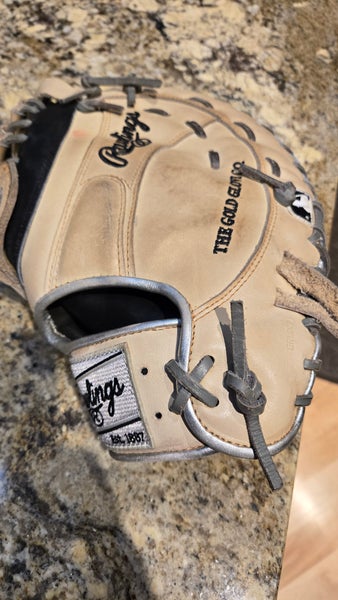 Rawlings Left Handed First Base Heart of Hide Baseball Glove 12.5 ...