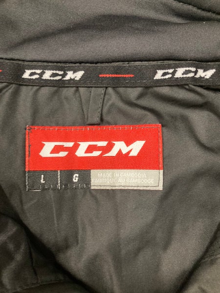 Black Men's Large CCM Jacket (New) | SidelineSwap | Buy and Sell on ...