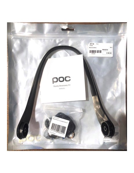 POC Maxilla Orbic Chin Guard (black) + Maxilla Breakaway Kit ...