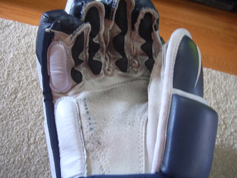 Excellent Condition Nike Ignite 2 Senior Hockey Gloves 14" Navy Blue ...