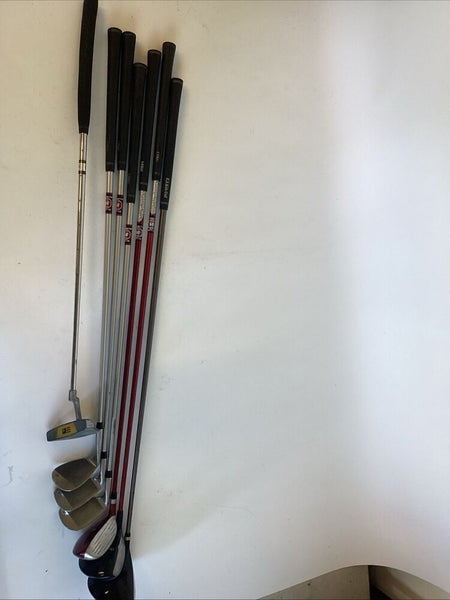USKG WT-10 Complete Juniors Set Driver, Woods, Hybrid, Irons, Putter ...