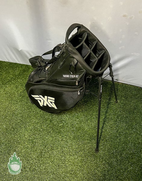 Used PXG Golf Hybrid Stand Bag Black 6-Way Parsons Extreme Golf Bag ...