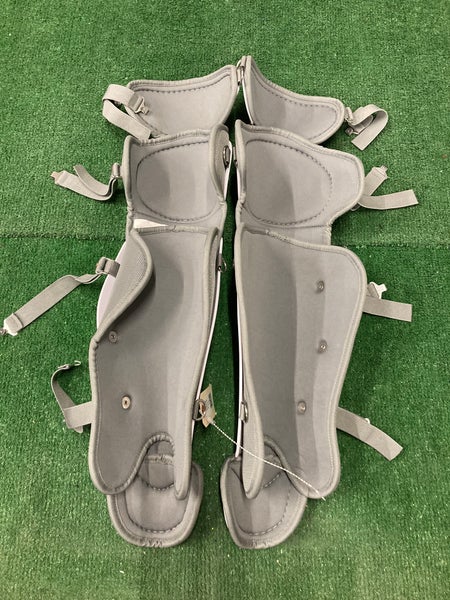 White Adult All Star Player Series Softball Catcher's Leg Guards (New ...