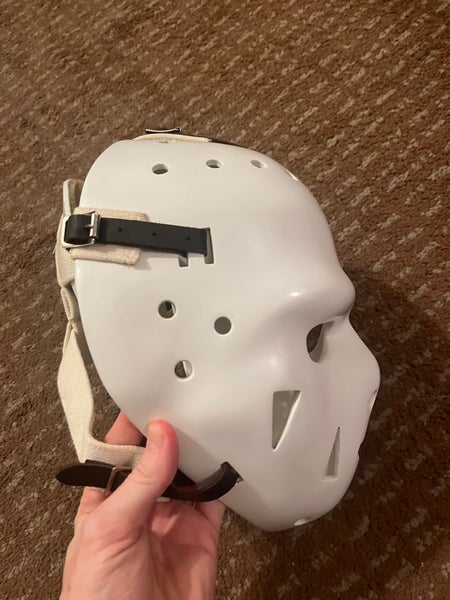 Vintage goalie mask Greg harrison style made by Marc Poulin ...