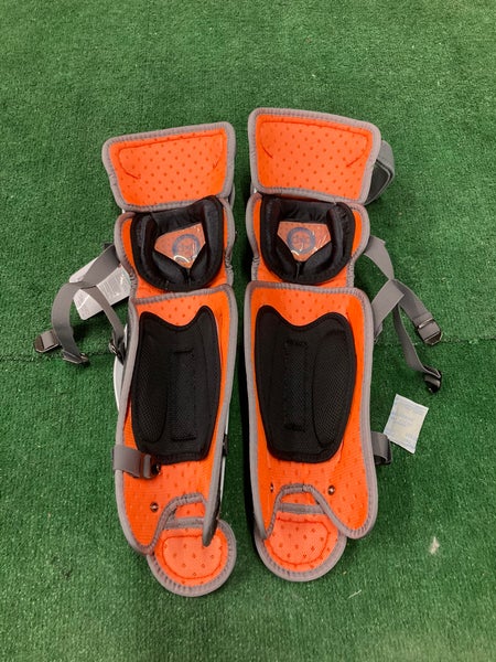 White Adult All Star AFX Softball Catcher's Leg Guards (New ...