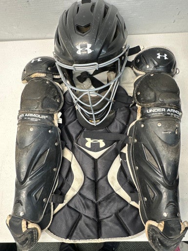 Used Under Armour Full Catchers Set Catcher's Equipment 11835 ...