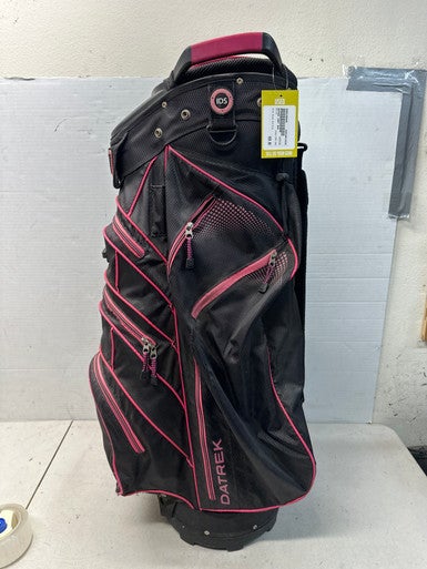Used Datrek Cart Bag Womens Cart Bag Black And Pink 11835-s000190098 ...