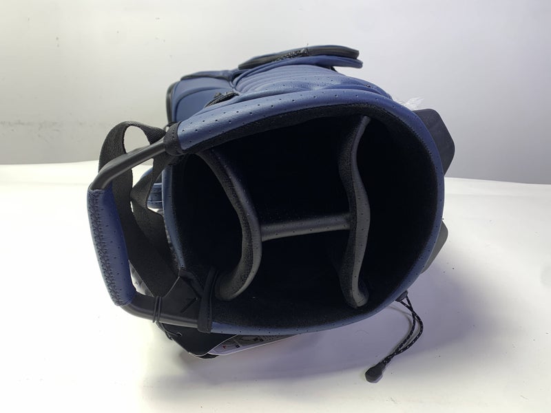 Ogio 2024 Shadow Stand Bag Navy Blue 4-Way Divide Single Strap Golf Bag ...