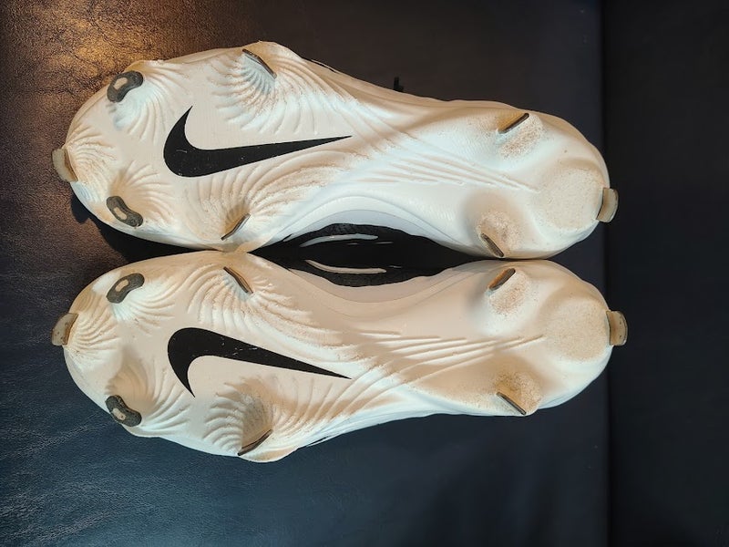 Black Men's Size M 7.5 (W 8.5) Adult Nike High Top Metal (Used ...