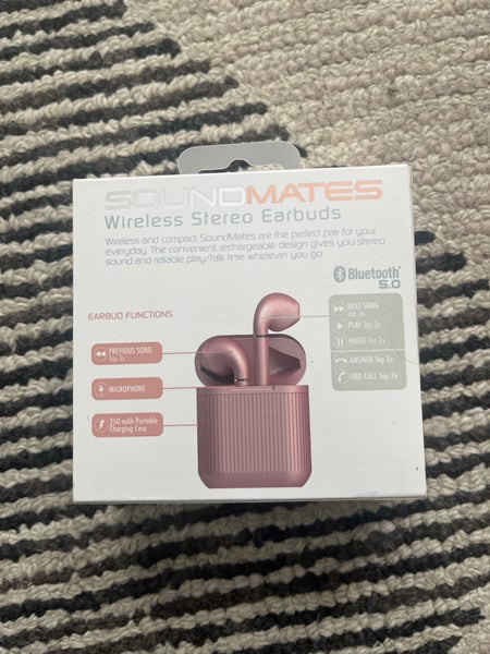 Soundmates wireless ear buds (pink) | SidelineSwap | Buy and Sell on ...