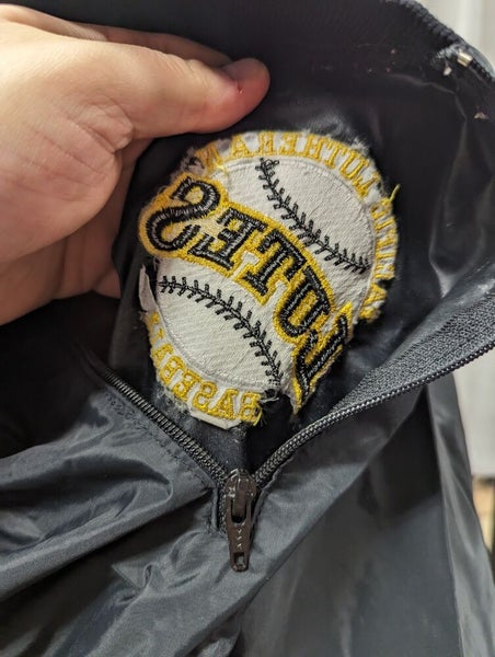Vintage Team Issued Pacific Lutheran Lutes Baseball 1/4 Zip Jacket ...