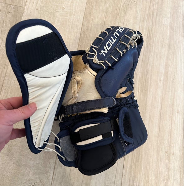 KOHO Pro Hockey Goalie Glove & Blocker Set - Rare | SidelineSwap | Buy ...