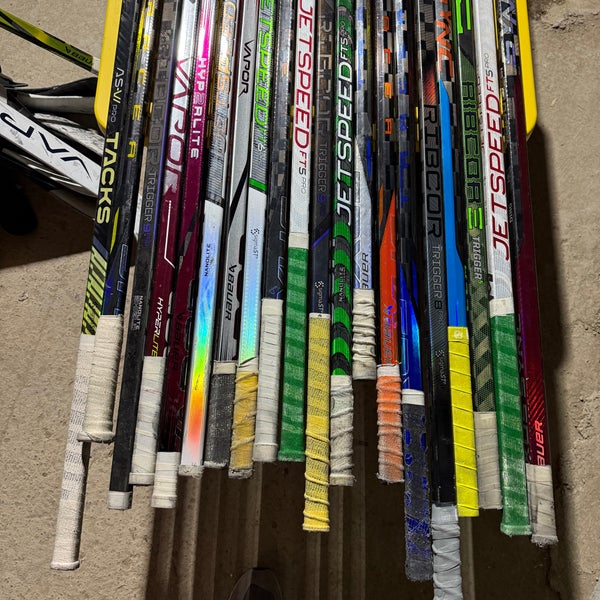 x20 - Broken Pro Stock Hockey Sticks for Projects or Repair - #Lot3 ...