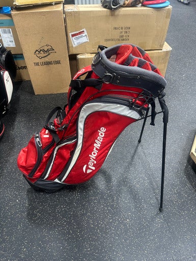 Used Taylormade Red Stand Bag Mens Stand Bag Red 11337-c000449718 ...