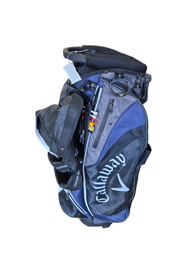 Used Callaway Xtreme Golf Bag Mens Stand Bag Navy Blue 11617-s000318428 ...